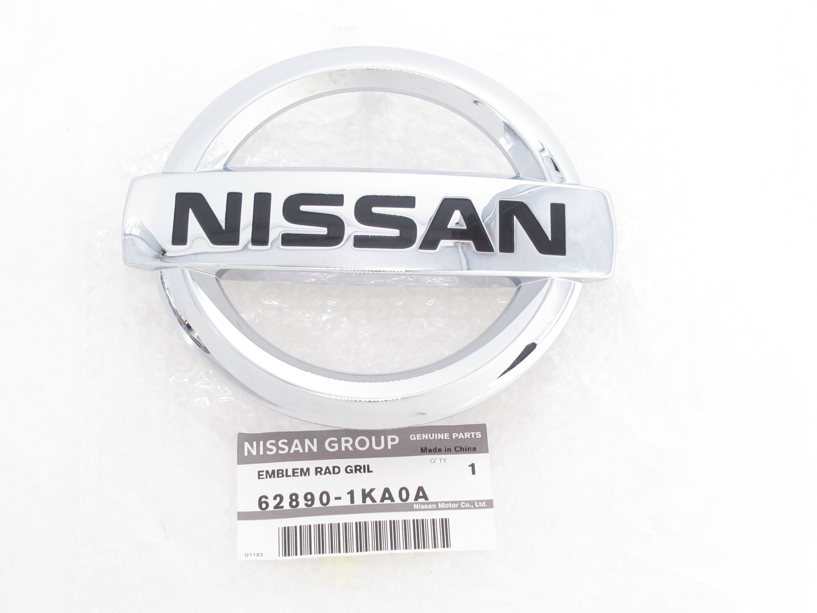 Genuine OEM Nissan 62890-1KA0A Front Grille Chrome Emblem Badge | eBay
