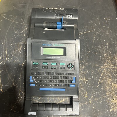 BRADY LS2000 LABELING SYSTEM PORTABLE PRINTER, 4 LINE DISPLAY | eBay