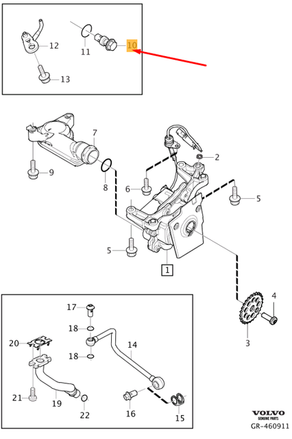 VOLVO XC90 MK2 Piston Cooling Valve 31478286 GENUINE for sale online | eBay