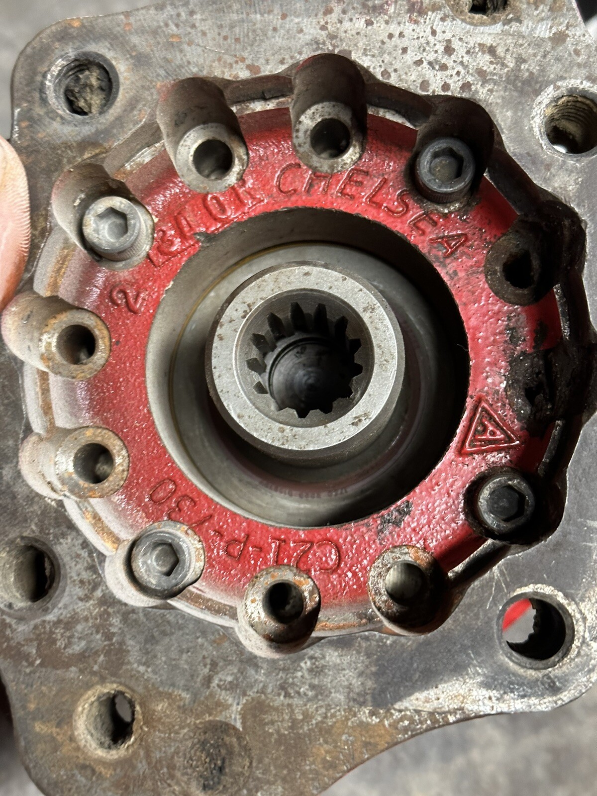 Chelsea PTO Power Take-Off 8-Bolt C1-P-602 Rev E | C1P602