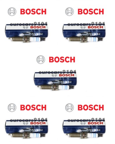 Set of (5) BMW X3 Bosch Spark Plugs 0242145541 12120039664 | eBay