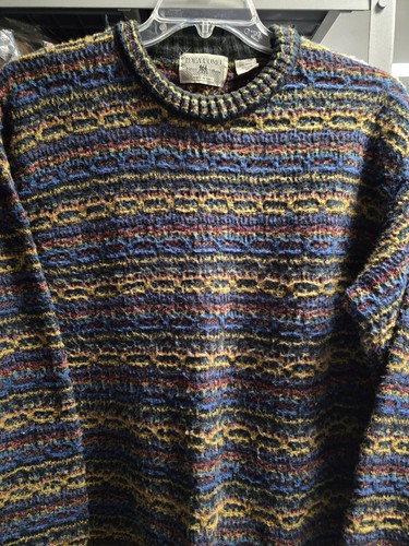 Mens Multi-colored Idea Uomo Sweater Size Medium T15 | eBay