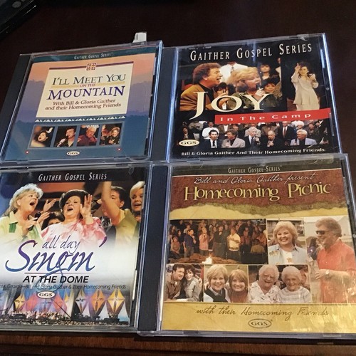 Gaither Gospel Series Hymns Mountain Joy Camp Singin Picnic Cd Lot ...