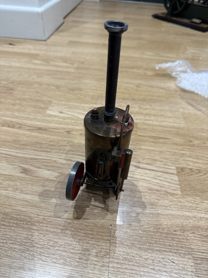 Burnac Live Steam Stationary Engine Vertical Boiler Donkey Engine | eBay UK