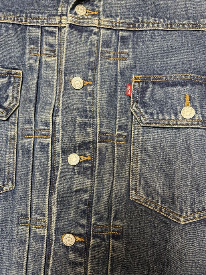 Sample Denim Tears x Levi’s Type 2 Dark Wash Blue Denim Jacket Size M ...