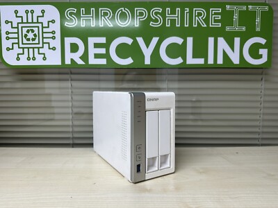 QNAP TS-231 Bay Network Attached Storage NAS Enclosure (No PSU OR HDD ...