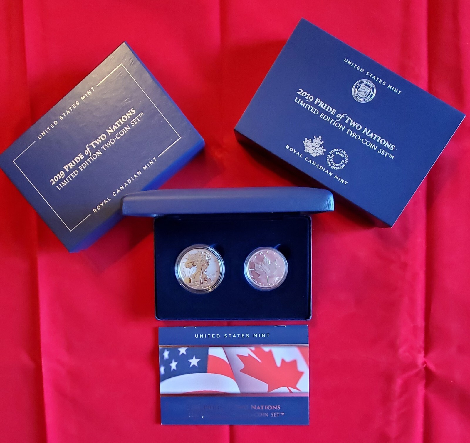 2019 Pride of Two Nations Limited Edition Two-Coin Set in OGP/COA (19XB ...