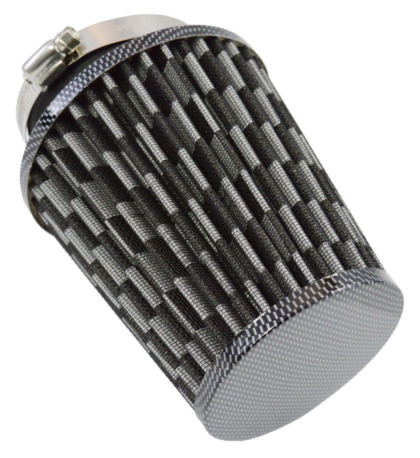 FORD PERFORMANCE FREE FLOW FILTER & ADAPTERS INDUCTION FILTER-CARBON ...