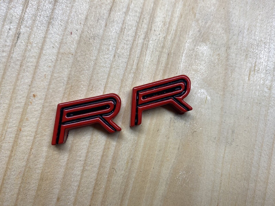 R Emblems GT350R Fender Emblem(set Of 2) Made In The USA! 2K CLEAR COAT ...