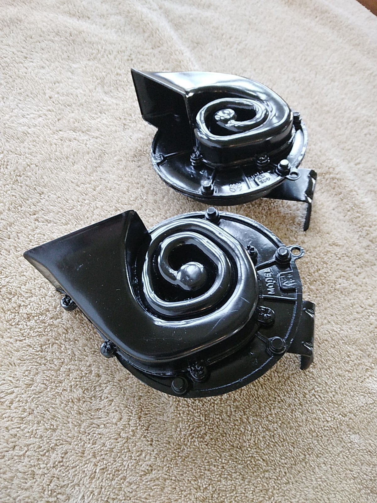 1962 LATE CORVETTE DELCO REMY HORNS 441 & 442 CORRECT NCRS W/1 YEAR ...