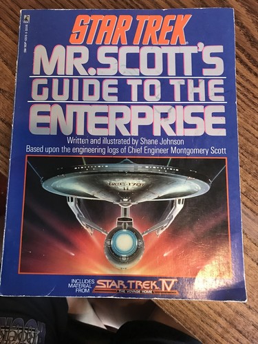 Vintage - STAR TREK MR SCOTT’S GUIDE TO THE ENTERPRISE - 1987 ...