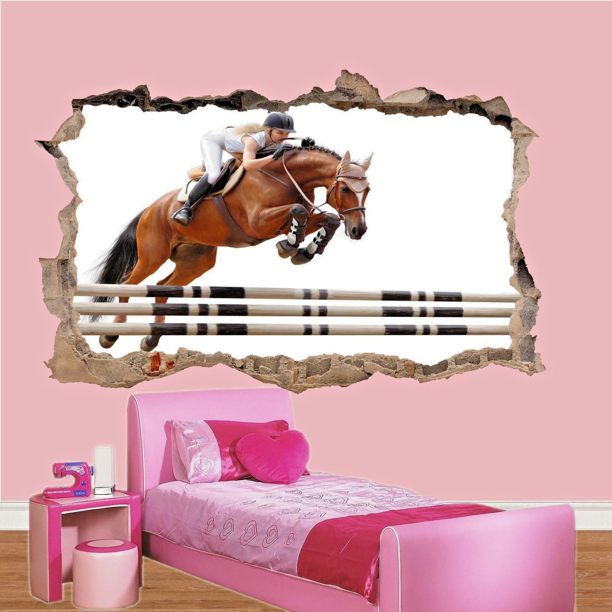Jumping Horse Decals