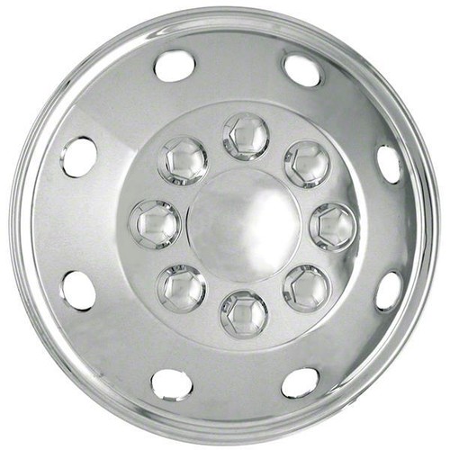 ONE SINGLE 16" 8 LUG RV VAN TRUCK CHROME SNAP ON HUBCAP / WHEEL COVER ...