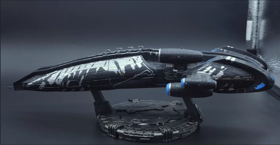 Game EVE Online Machariel spaceship Model Collectible painted Figure ...