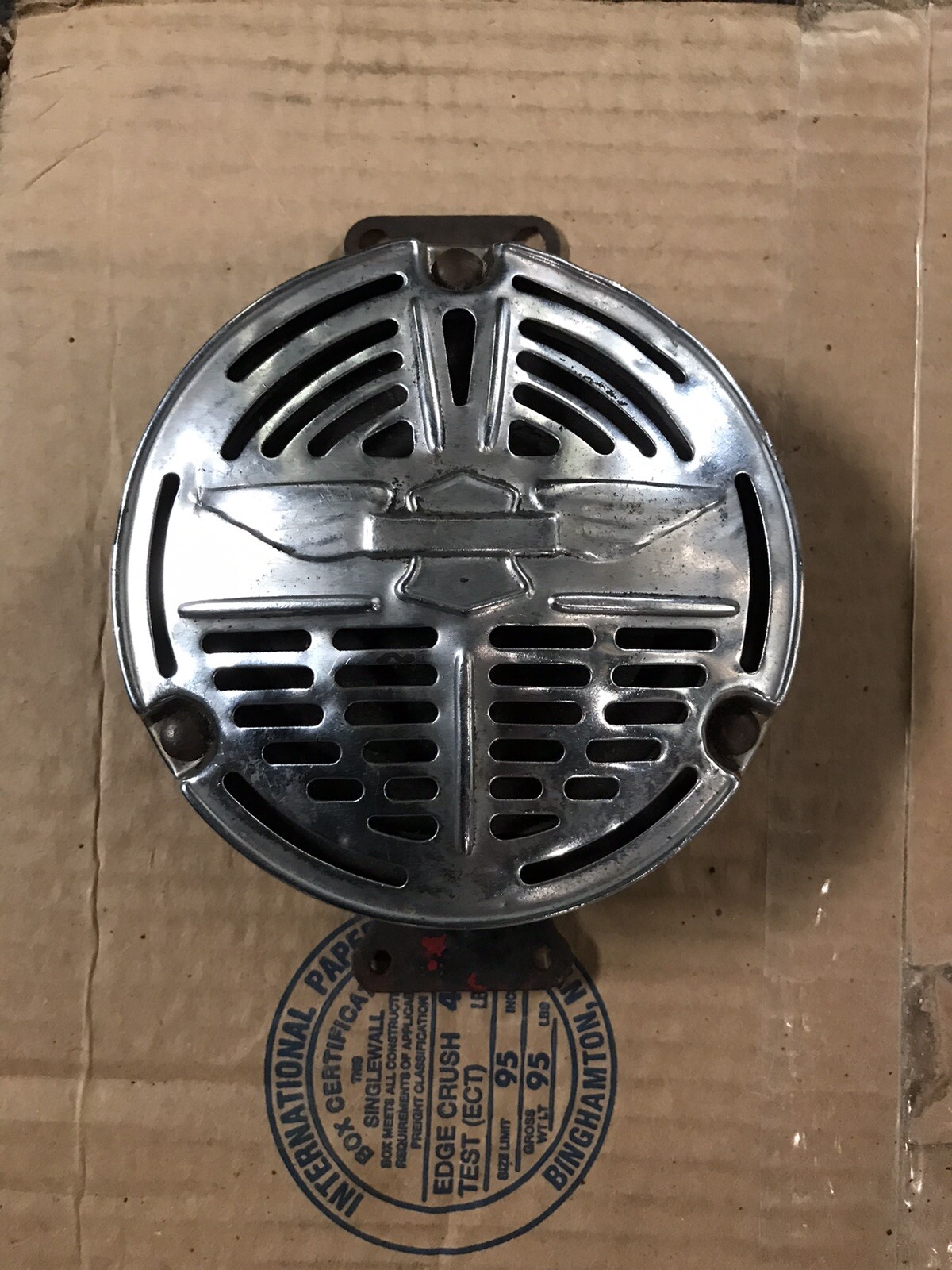 Vintage Harley Davidson Knucklehead Delco Remy 6 Volt Horn | eBay