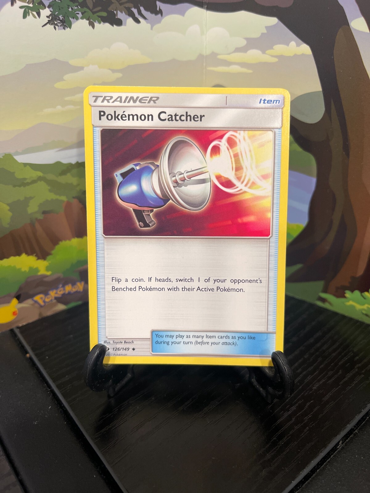 Pokemon Catcher 126/149 - Sun & Moon - Uncommon - Pokemon Card TCG - LP ...