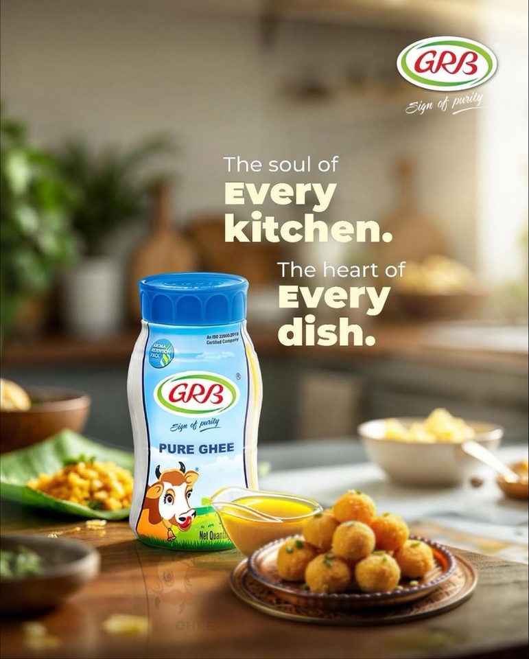 GRB Cow Ghee – Pure Desi Ghee with Rich Aroma & Granular Texture | 100% Cow’s... | eBay