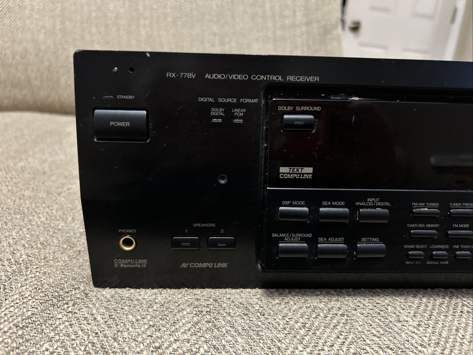 JVC RX-778V AV 7.1 Stereo Receiver (Tested) | eBay