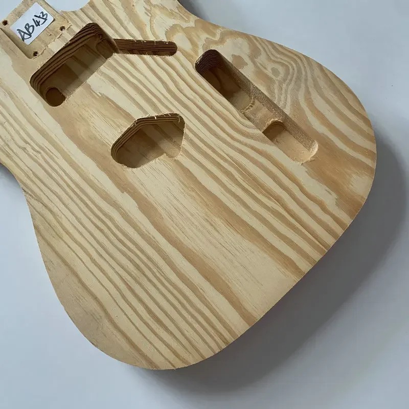 Custom Unfinished Ash Wood Guitar Body DIY Project Fit Tele Telecaster ...