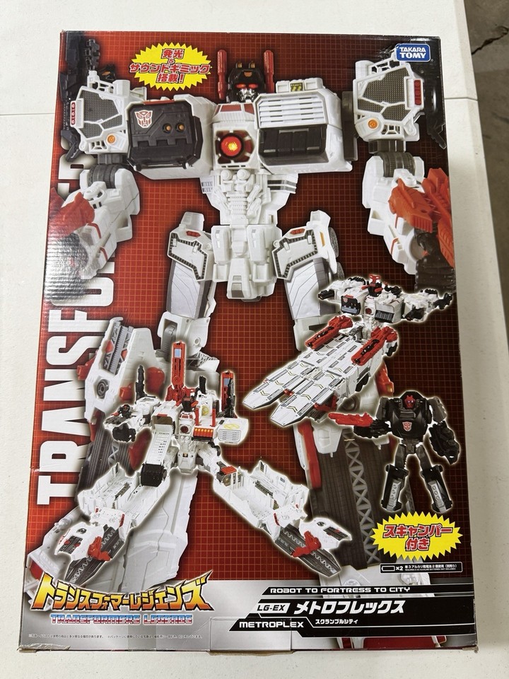 Transformers Legends Metroplex complete Takara LG-EX Generations Titan ...