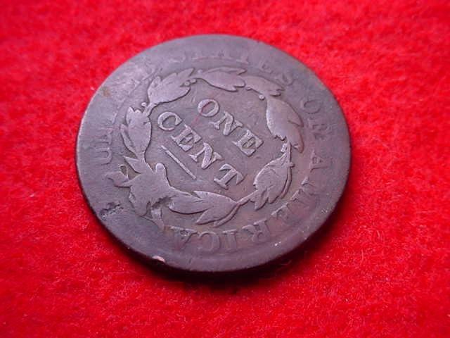 18?? CORONET HEAD LARGE CENT COPPER COIN--UNSURE OF THE DATE! #720 | eBay