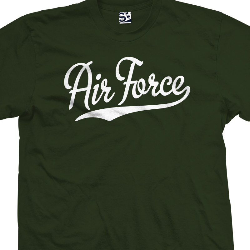 Air Force Script Tail Shirt | USA US Military Academy Unisex | eBay