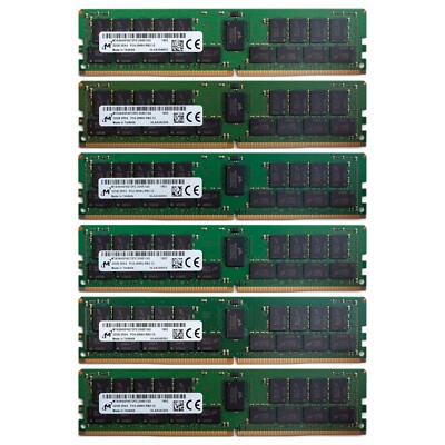 Dell PowerEdge T440 T640 M640 FC640 192GB (6x32GB) DDR4 2666MHz PC4 ...