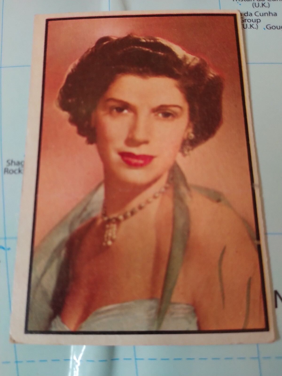 1953 BOWMAN NBC TV & RADIO STARS Set Break #18 Patricia Wheel The ...