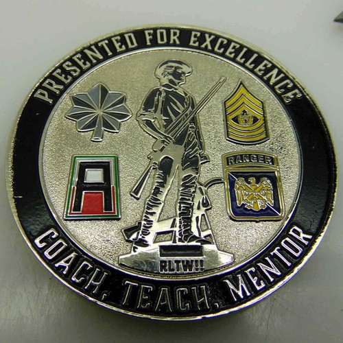 UNITED STATES ARMY NATIONAL GUARD OPERATIONS GROUP WOLF CHALLENGE COIN ...