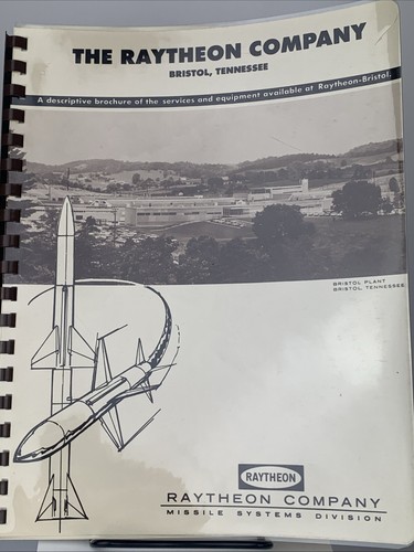 1960's - Raytheon - Bristol Missile Division - Capabilities Advertising Book | eBay