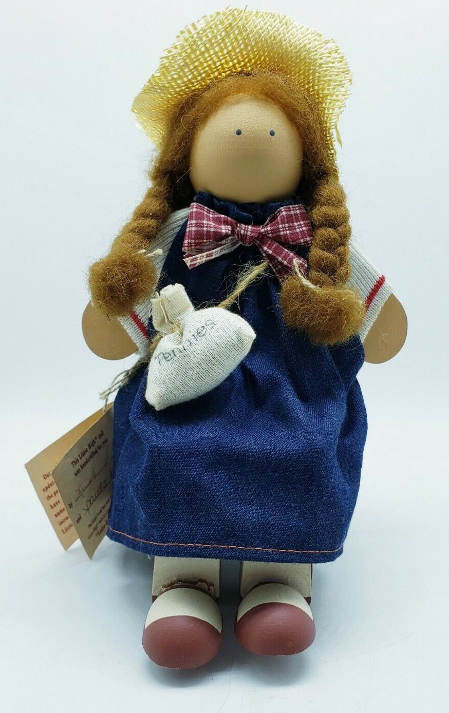 Vintage Lizzie High Patsy Bowman on Bench RARE Lemonade Sales Pennies ...