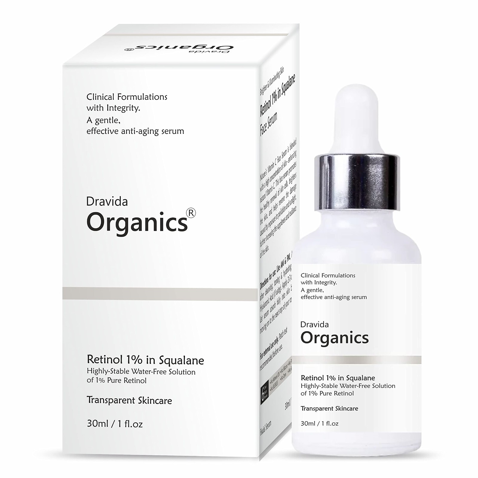 Dravida Organics Retinol 1% in Squalane (30 ml) | eBay