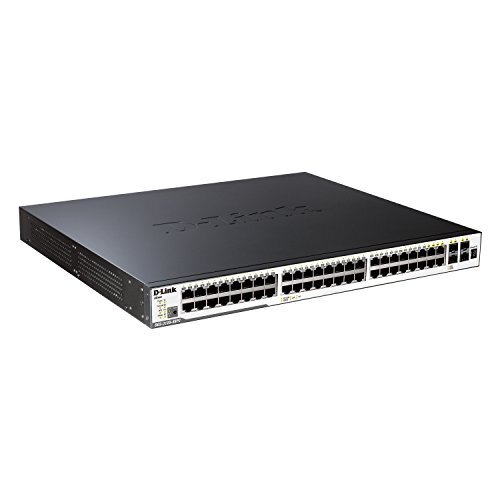 xStack Managed 48-Port Gigabit Stackable L2 PoE+ Switch 4 Combo SFP 40 ...