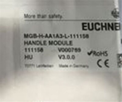 1Pc Euchner Safety Locks MGB-H-AA1A3-L-111158 New cx | eBay