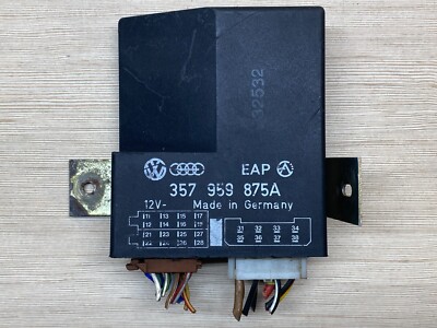 Volkswagen Passat B3 Audi Electric Power Window Control Module Unit 357 ...