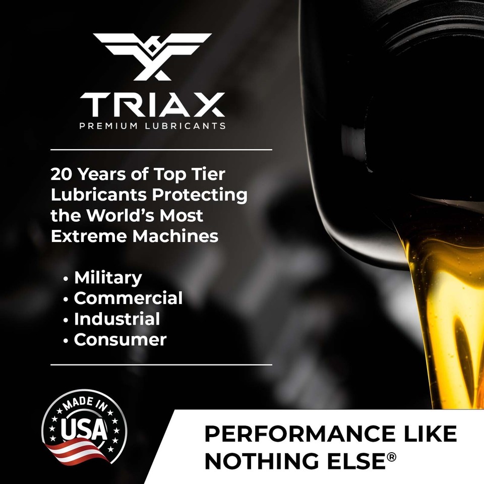 TRIAX Marine Ultra 25W-40 4-Stroke Full Synthetic Engine Oil (5 Quart ...