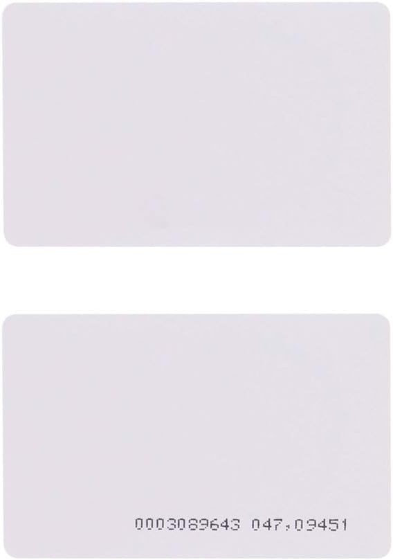 100 PCS 125KHz RFID Proximity ID Cards Token Tag Key Card for Entry ...