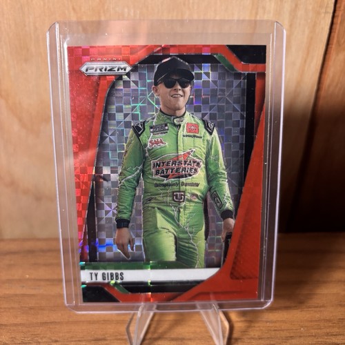 2025 Panini Prizm NASCAR Racing #31 Ty Gibbs Red Power Prizm # /175 ...