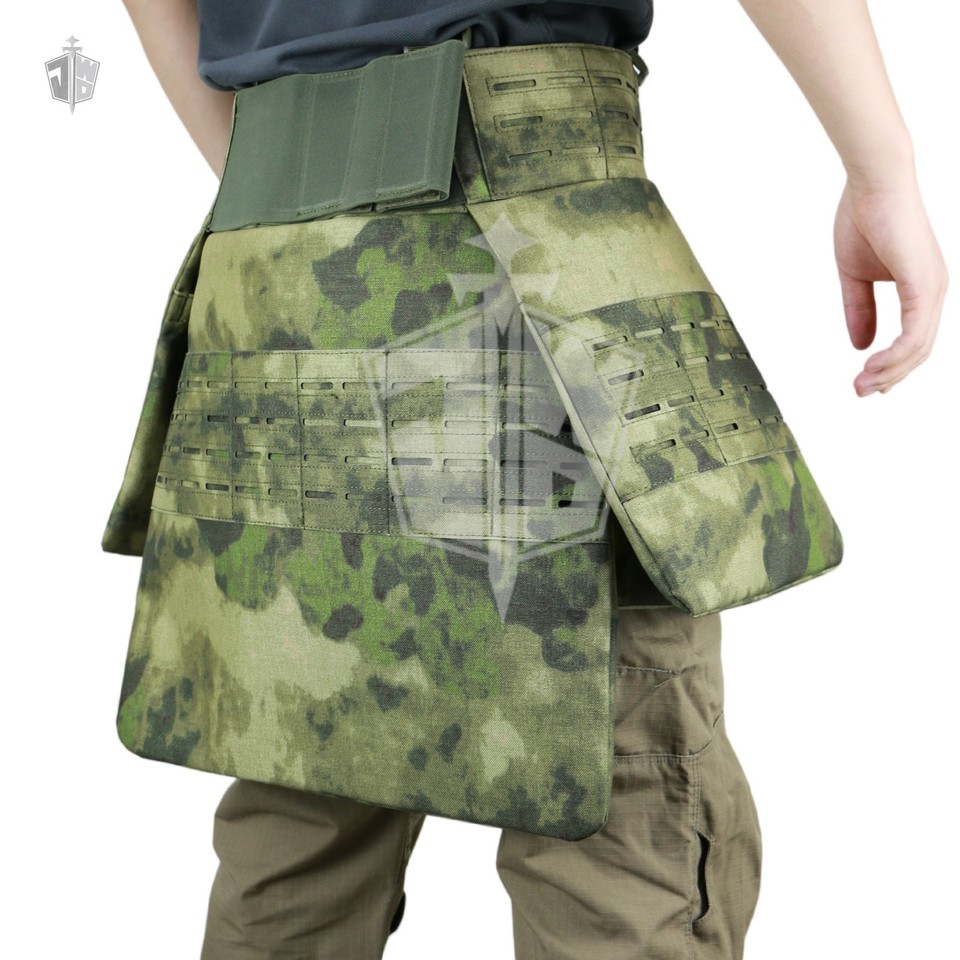 Tactical MOLLE Russian Skirt Armor Groin Guard (No Bulletproof Lining ...