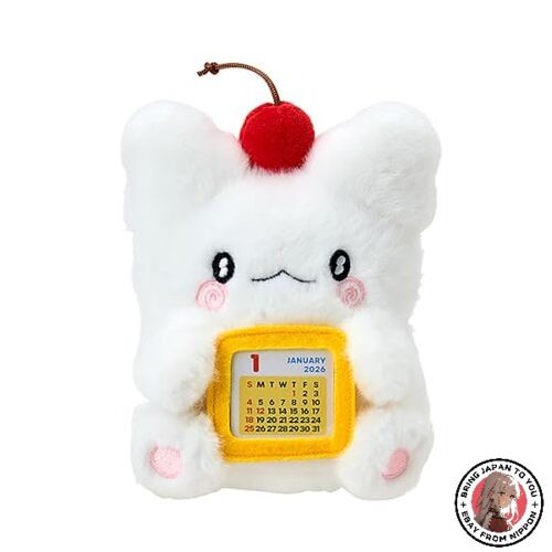 NEW Sanrio 2026 Hanamaru Obake Plush Calendar Polyester PVC and Paper ...