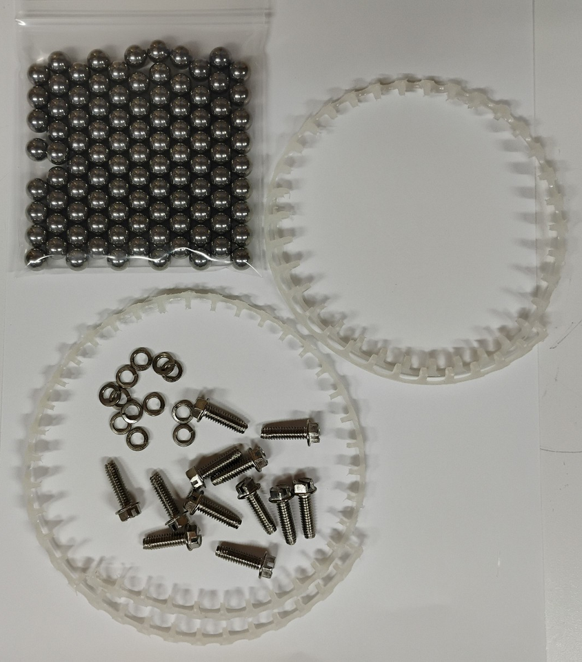 Hy-Gain MFJ Ham IV Rotator Kit. 2 Retainers, 99 Bearings 12 Case Screw ...