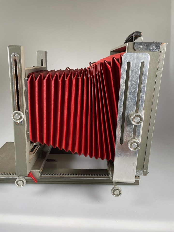 8x10 Burke & James wooden View Camera with 4x5 reducing back only | eBay