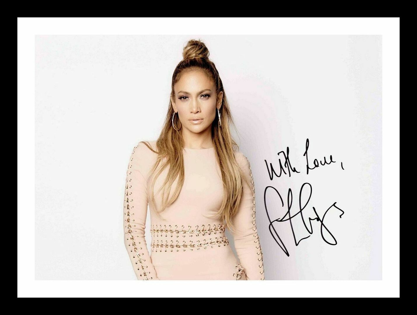 Jennifer Lopez Autograph Signed & Framed Photo 9 | eBay