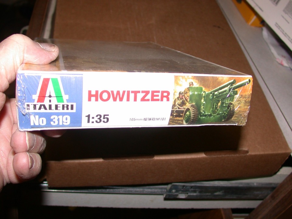New Open Box Vintage Italeri 1:35 SCALE U.S 105mm Howitzer M101 #319 ...
