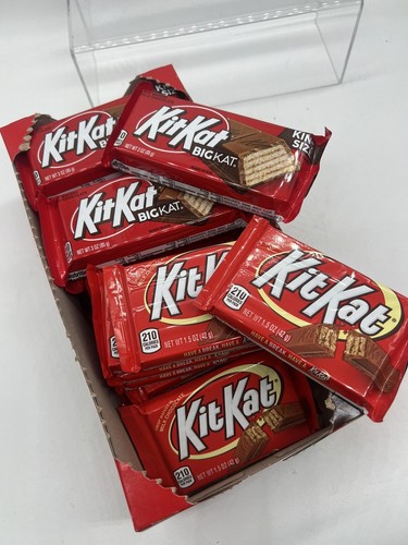 (18) Kit Kat Big Kat King Size Candy Bars Chocolate Halloween 9x Big ...
