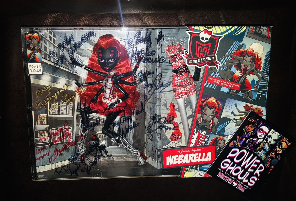RARE Monster High Webarella Wydowna Spider 2013 SDCC Exclusive hakodate ...