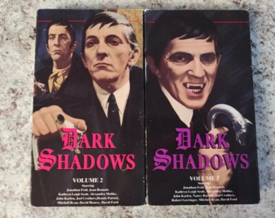 Lot of 2 Dark Shadows VHS Movies Volume 2 & 3 Horror | eBay