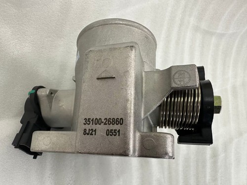 GENUINE OEM 35100-26860 Throttle Body For 2006-2011 Hyundai Accent Kia ...