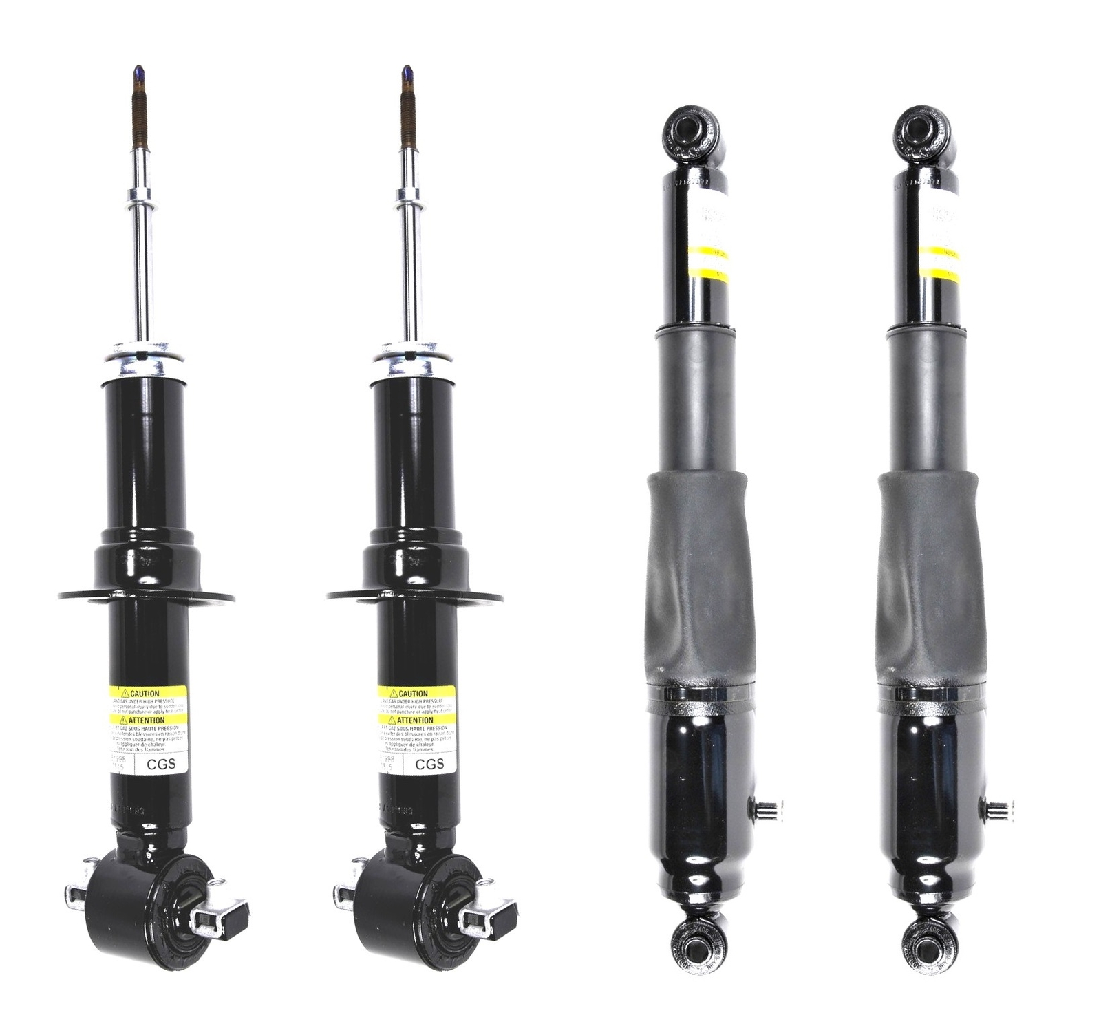 Front Rear Shocks Set Kit ACDelco GM OE for Cady Chevy GMC Yukon XL ...