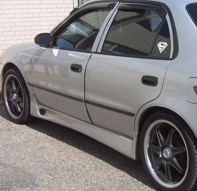 1998 1999 2000 TOYOTA COROLLA TRD STYLE FULL LIP BODY KIT 98 99 00 | eBay